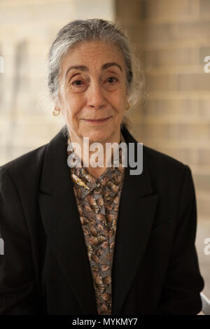 Artist Susan Hiller at the 'Artists for Artangel' exhibition and ...
