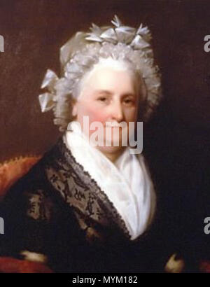 . English: Martha Washington, First Lady of the United States from 1789 ...