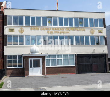 Thornaby Sikh Temple in Thornaby,England,UK Stock Photo - Alamy