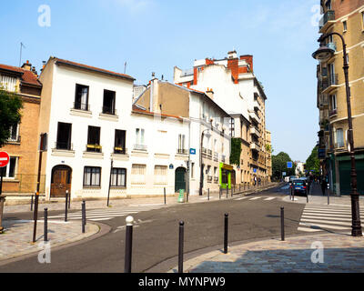 Rue de Peupliers - Paris, France Stock Photo - Alamy