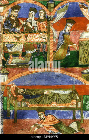 'Radegonde … la table de Clotaire' is a historical painting depicting ...