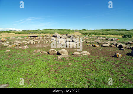 Macomer, Sardinia, Italy. Tamuli archeological area Stock Photo - Alamy