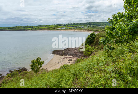 The beautiful coastline from the Lligwy to Dulas coastal path on ...