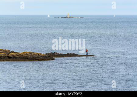 The beautiful coastline from the Lligwy to Dulas coastal path on ...