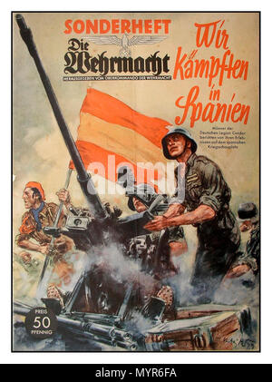 "Die Wehrmacht" 1939 Nazi propaganda magazine with the cover of a ...