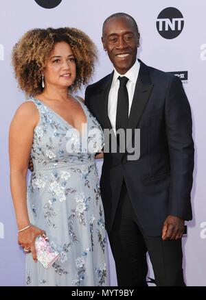 Don Cheadle and Bridgid Coulter at the 46th AFI Life Achievement Award ...