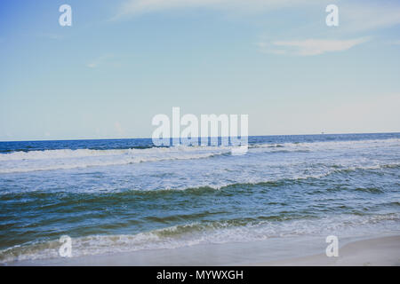 Fort Morgan Beach Stock Photo - Alamy