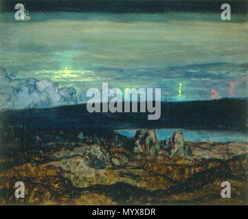 A. Y. Jackson Gas Attack, Lievin Stock Photo - Alamy