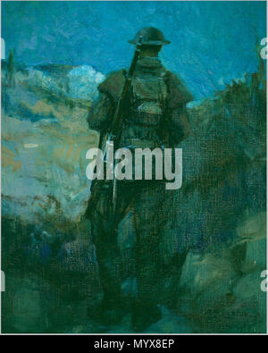 WWI/SENTRY DUTY 1918 Stock Photo - Alamy