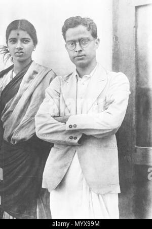 . English: Writer R. K. Narayan, his brother Laxman (aged 4) and their ...