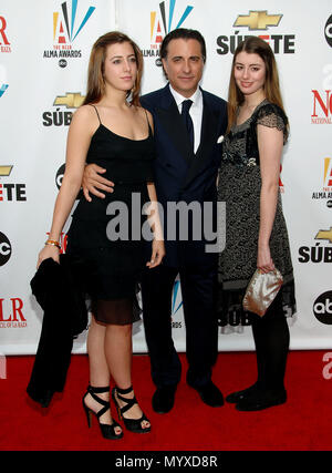 Andy Garcia, wife, daughters, son 85 at the Global Green 15th Millenium ...