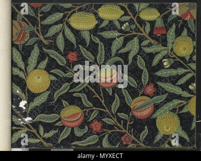 William Morris wallpaper pattern, Fruit, Pomegranate or Four Fruits ...