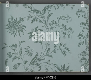 . Wallpaper Sample Book 1, page 29: Hyacinth, pattern #480 . between ...