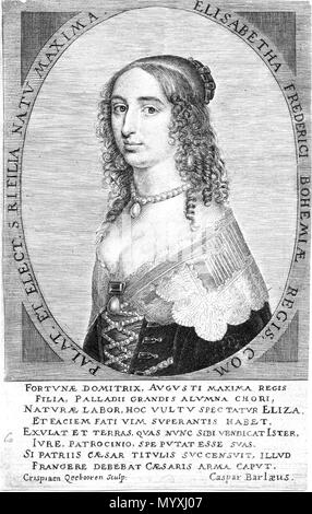 This portrait of Elizabeth Stuart, Queen of Bohemia, also known as the ...