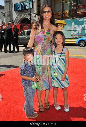 (L-R) Ming-Na Wen, Son Cooper Dominic Zee and Guest at the Disney+'s ...