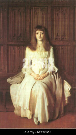 John Singer Sargent - Miss Elsie Palmer 1889 Stock Photo - Alamy