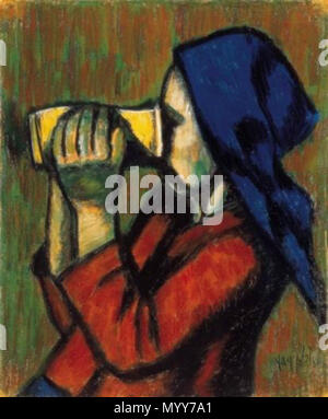 Nagy Drinking wench c. 1930 Stock Photo - Alamy