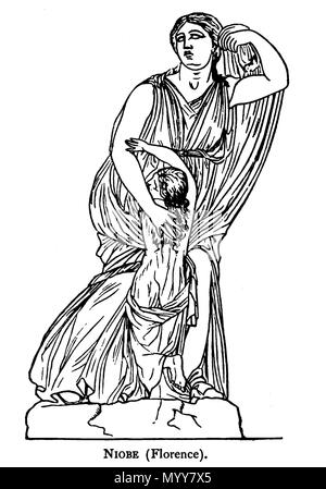 Niobe, Greek mythology Stock Photo - Alamy