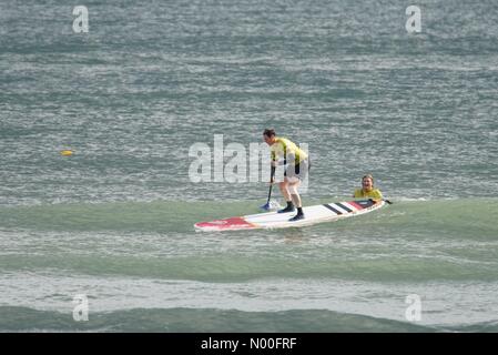West Strand, West Wittering, West Sussex. 12th Apr 2019. A cold and ...