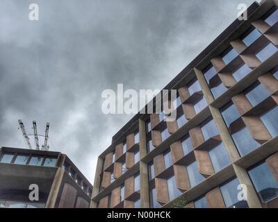 The new Bloomberg building, Queen Victoria Street, London. Designed by ...