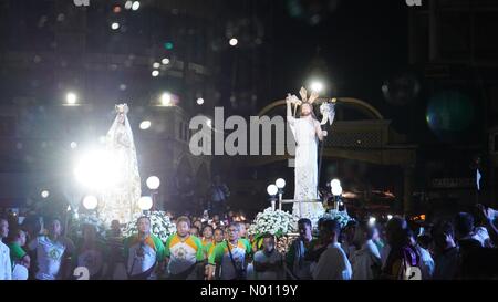 Quiapo, Philippines. 21st April, 2019. ‘Salubong' is a traditional ...