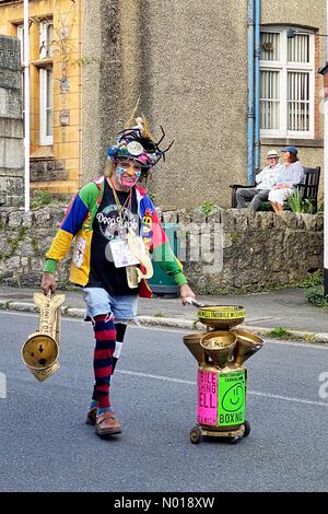 Moretonhampstead, Devon, UK. 24th August, 2023. Colourful people at ...