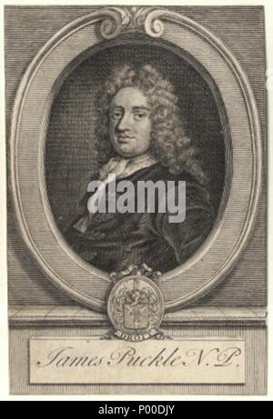 . English: Line engraving by George Vertue after John Closterman ...