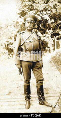 . English: General Paul von Rennenkampf with his staff during the Russo ...