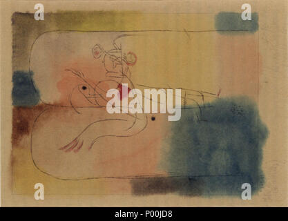 80 Paul Klee Engel bringt das Gewünschte 1920 Stock Photo - Alamy