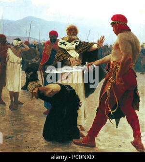 Saint Nicholas Saves Three Innocents from Death, by Ilya Repin, 1888 ...