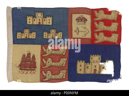 . English: Standard of the Lord Warden of the Cinque Ports The standard ...