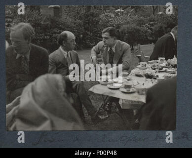 Stephen Potter, James Stephens, Christopher Hassall by Lady Ottoline ...
