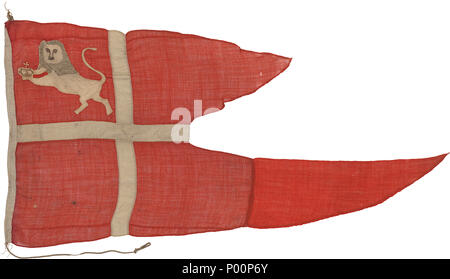 Indian Navy Broad Pennant Stock Photo - Alamy