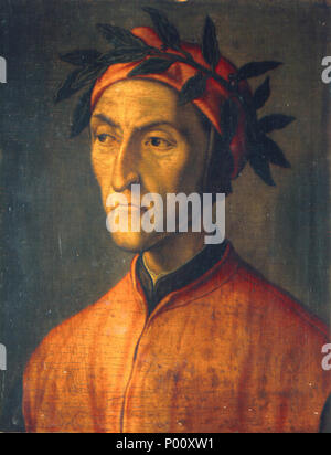 This 19th-century portrait of Dante Alighieri, the famous Italian poet ...