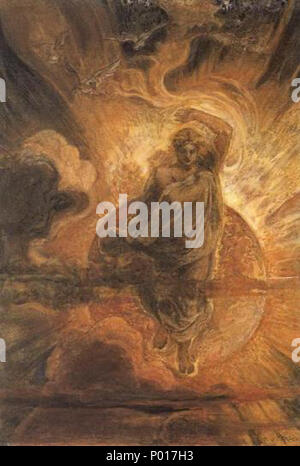 Italiano: Henry John Stock, The Angel standing in the Sun. 1910 36 ...