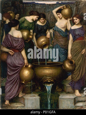 Danaides Waterhouse 1906 Stock Photo - Alamy