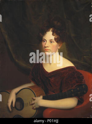 Charles Cromwell Ingham (American, 1796-1863), Cora Livingston, c. 1833 ...