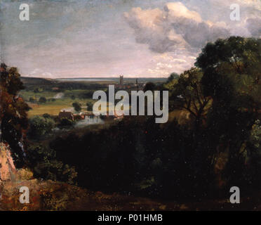 Dedham Vale by John Constable (Koriyama City Museum of Art Stock Photo ...