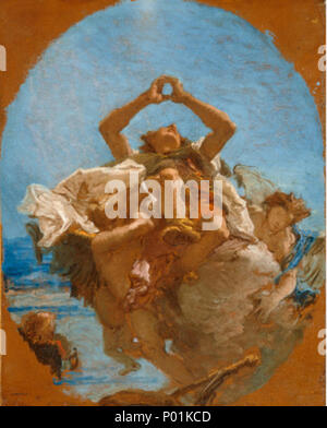 'Saint Roch Carried to Heaven by Angels' depicts the moment of Saint ...