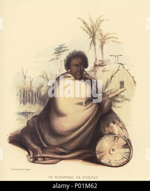 TE WEROWERO, OR POTATAU, THE PRINCIPAL CHIEF OF ALL WAIKATO, The New ...