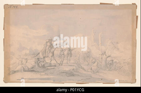 Blow fight General August Willich at the Battle of Liberty Gap ...