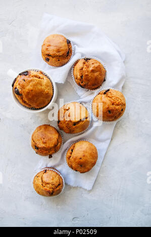 Muffins with orange flavor Stock Photo - Alamy