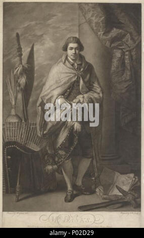 Sir Joseph Banks when Mr Banks Stock Photo - Alamy