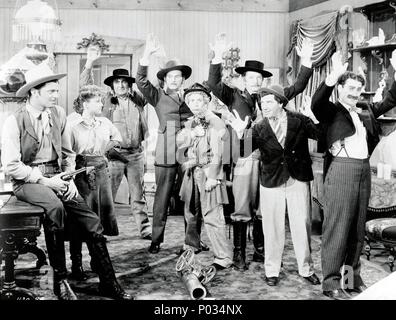 Groucho Marx, Walter Woolf King & Robert Barrat Film: Go West; Marx ...