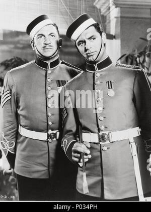 CARY GRANT, VICTOR MCLAGLEN, GUNGA DIN, 1939 Stock Photo - Alamy