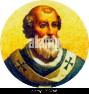 . English: Portait of en:Pope Stephen VIII in the en:Basilica of Saint ...