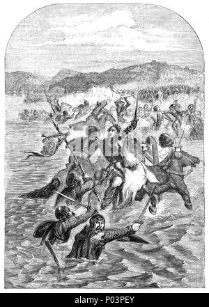 Battle of Crecy in France, 1346 Artist: Unknown Stock Photo - Alamy