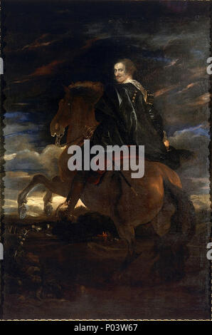 Gio. Paolo Balbi a cavallo - Van Dyck Stock Photo - Alamy