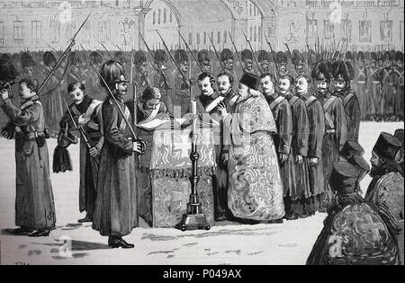 THE ASSASSINATION OF THE LATE CZAR ALEXANDER II. OF RUSSIA, SCENE OF ...