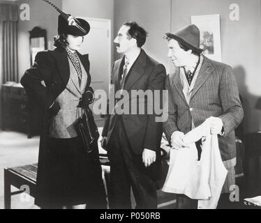 ROOM SERVICE GROUCHO MARX, LUCILLE BALL, CHICO MARX, ANN MILLER AND ...